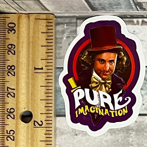 Office | 110 Willy Wonka Waterproof Vinyl Sticker Decal | Poshmark